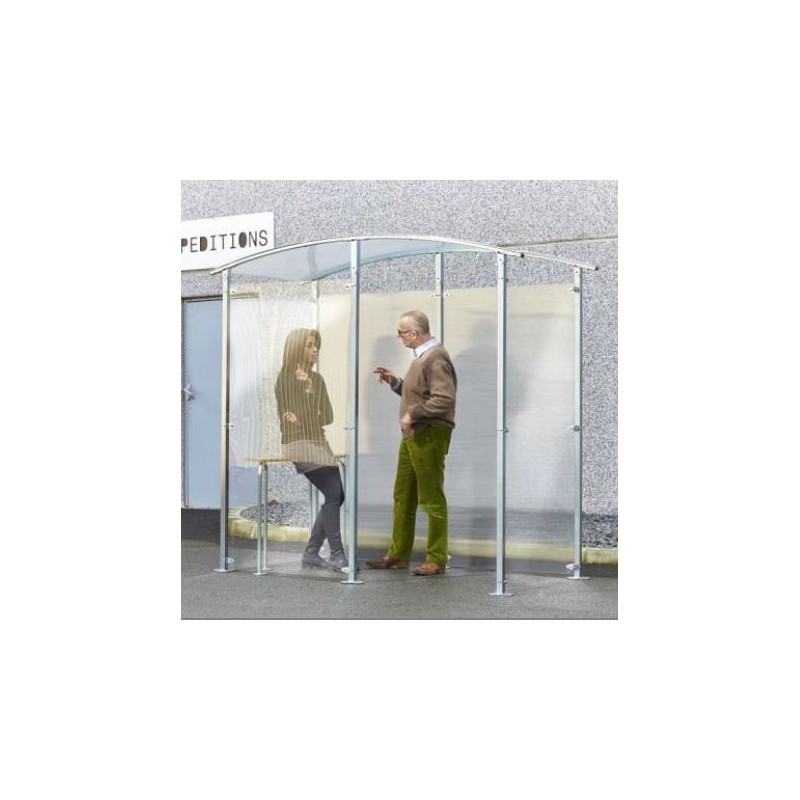 Abri Bus Collectivités – Acier, Bois & Polycarbonate | Agenc'Mag